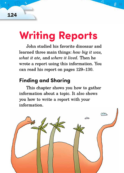 26 Writing Reports | Thoughtful Learning K-12